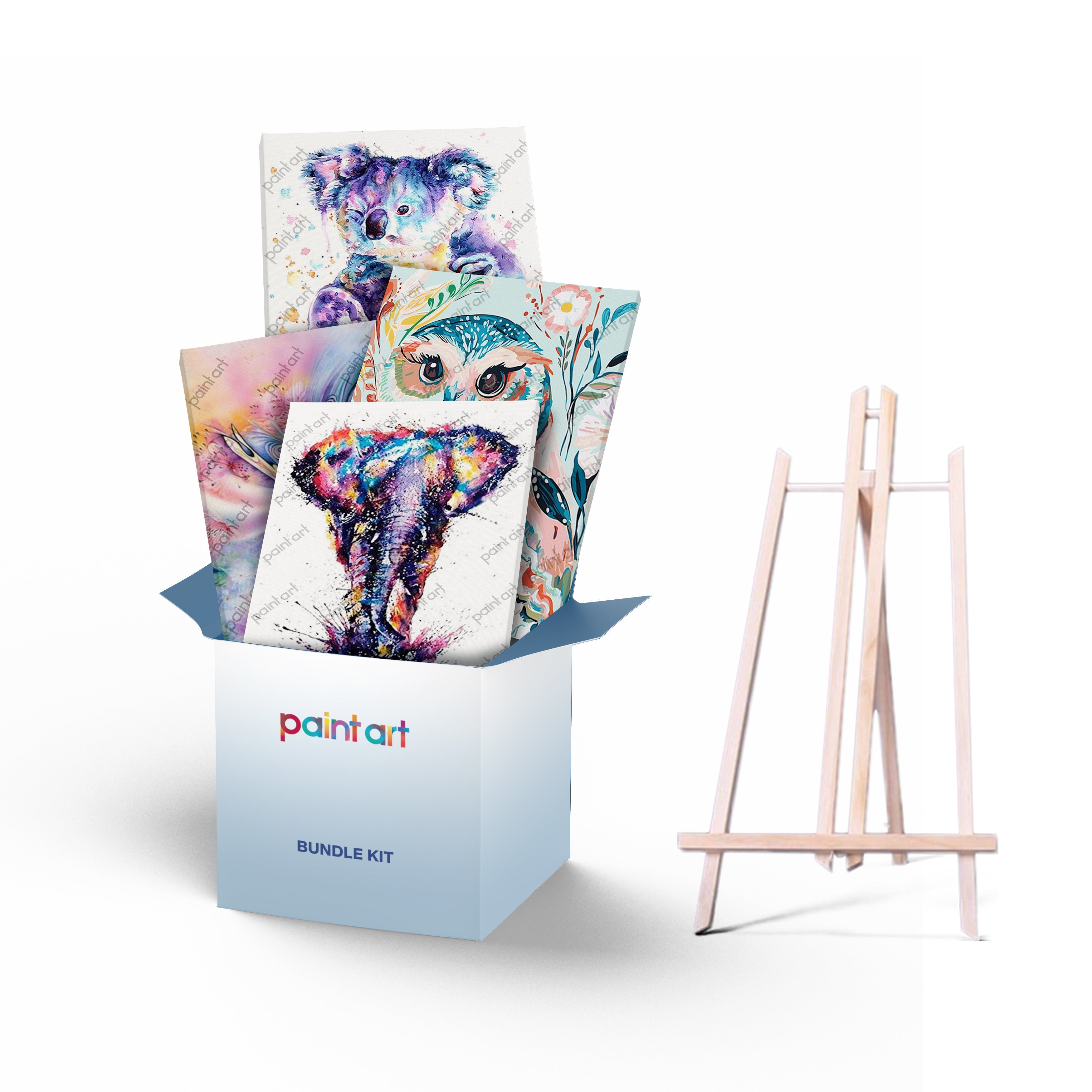 Animal Bundle IV – Adult Paint By Numbers