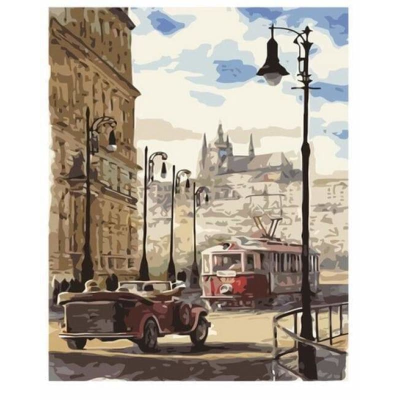 Car Diy Paint By Numbers Kits WM-346 – Adult Paint By Numbers