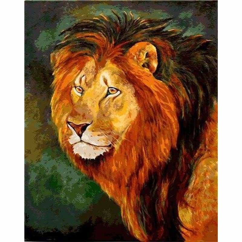 Lion Diy Paint By Numbers Kits VM95723 – Adult Paint By Numbers