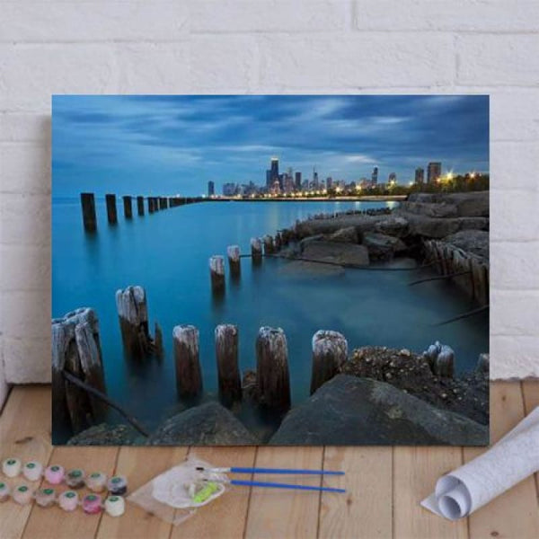 Pillars Paint By Numbers Kit – Adult Paint By Numbers