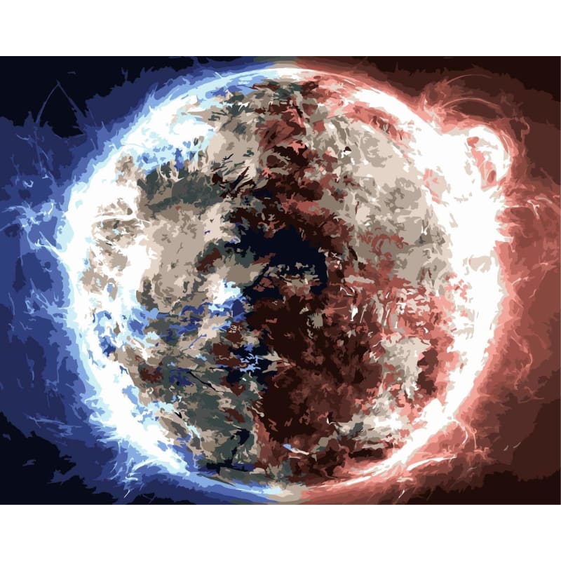 Space Diy Paint By Numbers Kits WM-1532 – Adult Paint By Numbers